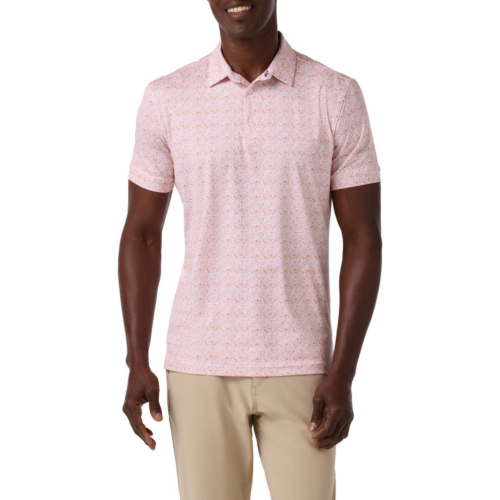 MIZZEN+MAIN halyard trim fit short sleeve performance button-up shirt
